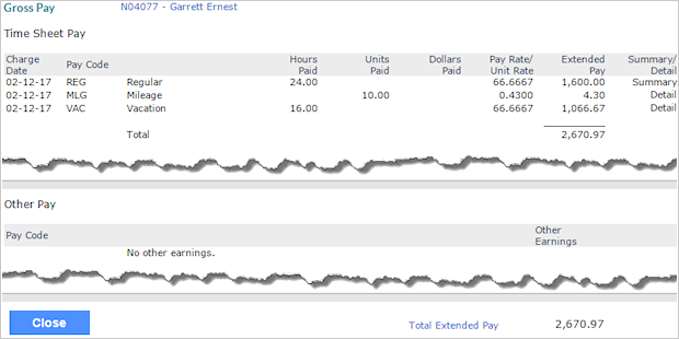 Gross Pay
