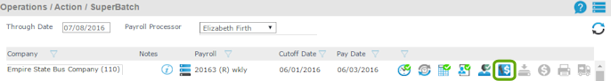 Processing Payroll: Wire Transfer Pending Status