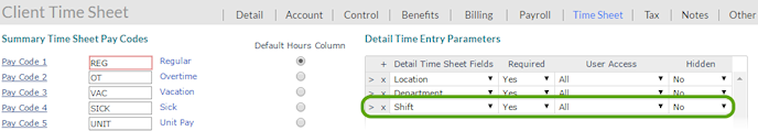 Setting Up Work Shift Differential Pay