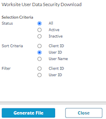 Reviewing WSM/WTA Setup and Data Security Access